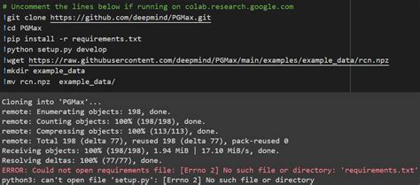Problem In Colab Notebooks Issue Google Deepmind Pgmax Github