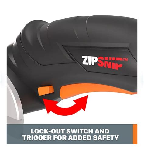 Worx 4v Zipsnip Cordless Electric Scissors Openbax