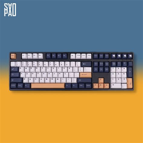 사오파오 Gmk 루디 키캡 Pbt 체리 5면 염료승화 129키 위시버킷