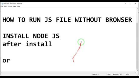 How To Run Javascript Without Browser 2023 Youtube