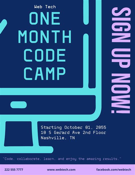 Editable Boot Camp Flyer Templates In Word To Download