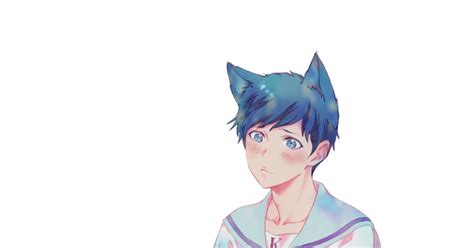 猫耳 セーラー服小猫川くん Hal🐾のイラスト Pixiv