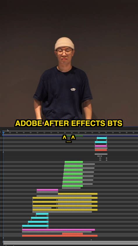 A Look At The Ae Timeline For This Project I Did Last Year I Was