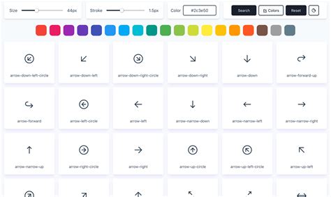 550 Svg Icons Site Created In Vuejs Rvuejs