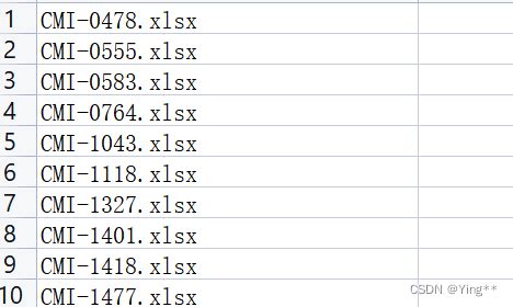 Python获取文件夹下所有文件名保存在指定Excel下 python提取指定目录下的所有文件名并输出到excel表格csdn CSDN博客