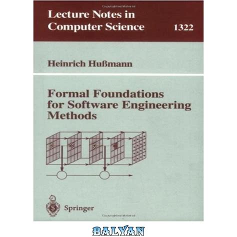 خرید و قیمت دانلود کتاب Formal Foundations For Software Engineering