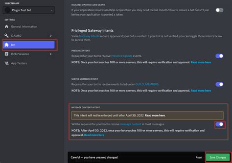 Umod How To Enable Message Content Intent Discord Community