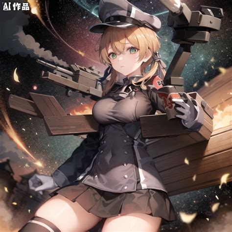 【艦これ】プリンツ・オイゲン＃4 泡沫の彗星群 さんのイラスト ニコニコ静画 イラスト