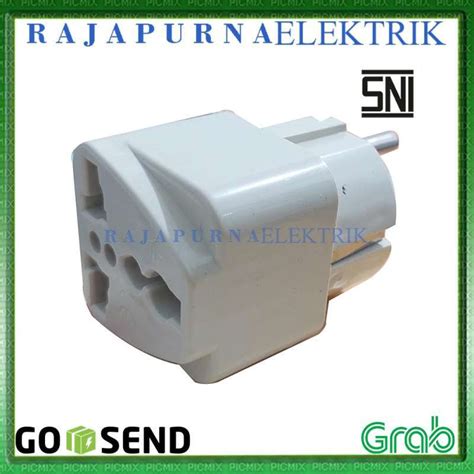 Jual Oversteker Steker Adaptor Colokan Sambungan Universal Sinseki Sni