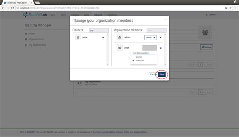 組織ガイド FIWARE IdM Keyrock
