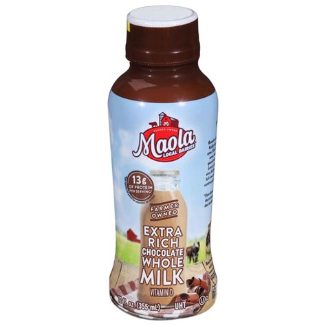 Save On Maola Extra Rich Chocolate Whole Milk Order Online Delivery