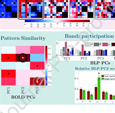 Comparison Between Multi Band Blp And Bold Task Rest Principal