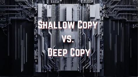 Vishnu N On Linkedin Shallow Copy And Deep Copy In Python