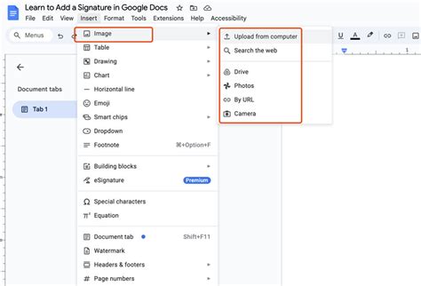 Learn How To Add An Electronic Signature In Google Docs