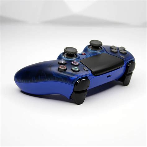 Ds4 Blue Crystal Ps5 Controller Killscreen