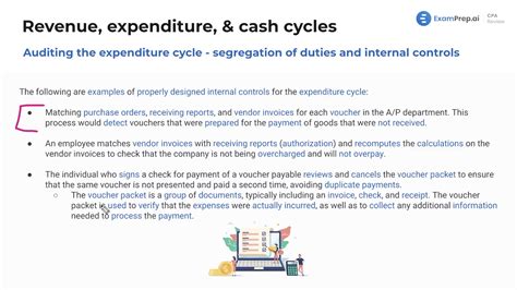 Auditing The Expenditure Cycle