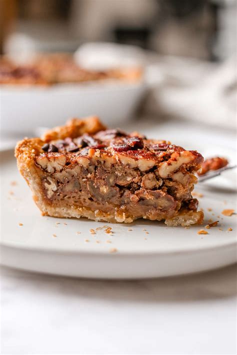 Brown Butter Chocolate Chip Pecan Pie No Corn Syrup