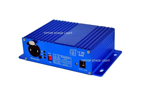 4 Ports Artnet Dmx Converter Tiptoplight