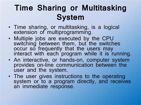 Operating System 06 Operating System Classification Ppt