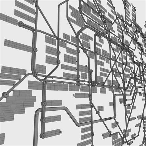 런던 지하철 노선도 3d 모델 59 Obj Fbx 3ds Ma Max Free3d