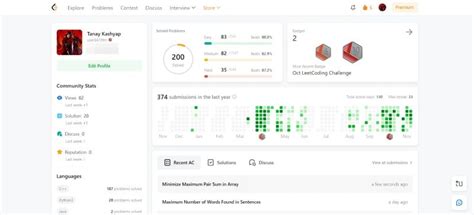Leetcode Codingjourney Milestoneachievement Neverstoplearning