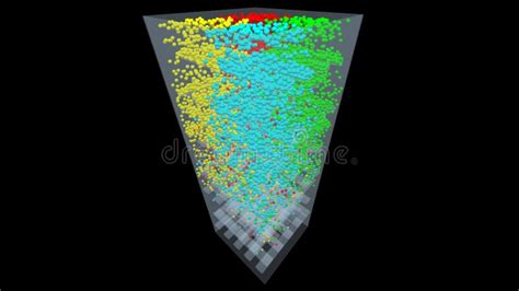 Particle Simulation Science Engineering Industrial Gravity Mixers