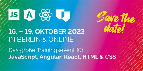 Veranstalter Der Javascript Angular Days