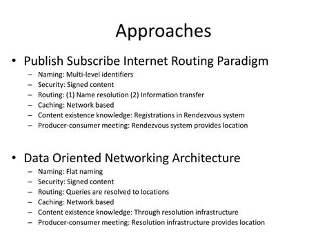 Ppt Content Based Routing For Information Centric Networks Powerpoint Presentation Id 1625864