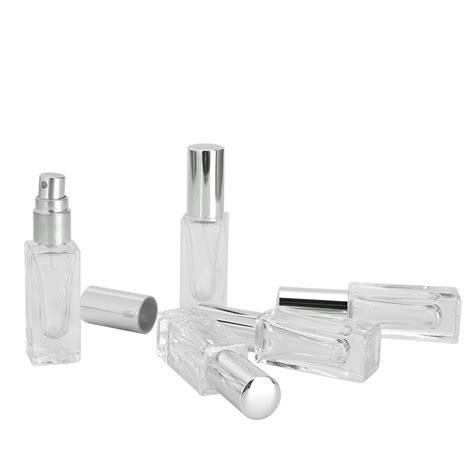 Dispensador De Spray Recargable Botella De Perfume De Vidrio Vacía De