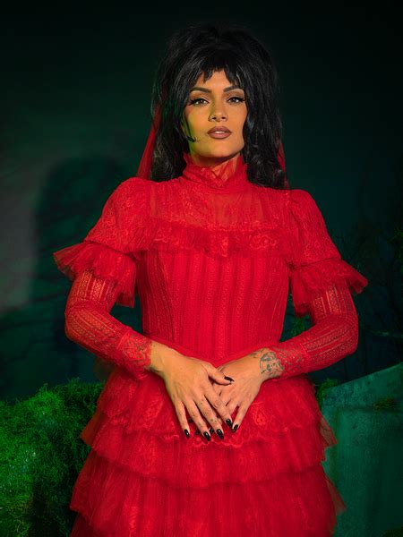 Goth Clothing Beetlejuice Beetlejuice™ Lydia Deetz Wedding Dress In