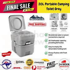 20L Outdoor Portable Toilet Camping Potty Caravan Travel Boating