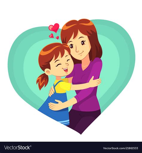 I Love My Mother Royalty Free Vector Image Vectorstock