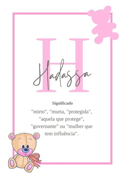 Hadassa Significados Dos Nomes Nomes Bonitos E Diferentes