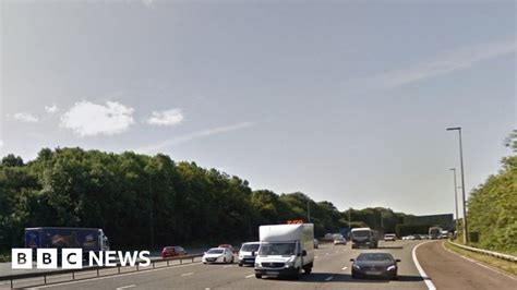 M6 Staffordshire Crash Man Hit By Lorry Dies Bbc News