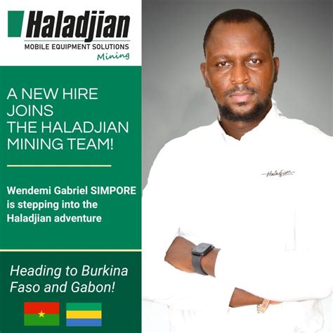 📢 A New Hire Joins The Haladjian Mining Team Haladjian Mining