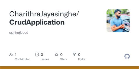 Github Charithrajayasinghe Crudapplication Springboot