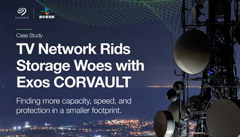 Tv Network Rids Storage Woes With Exos Corvault Express Computer