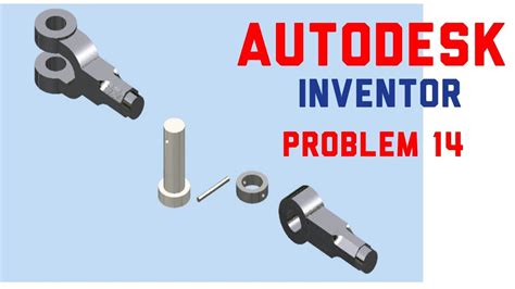Autodesk Inventor Problem 14 In Isometric View Technical Drawing Engineering Drawing Youtube