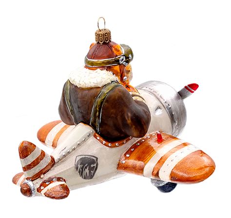Елочная игрушка «Тигр Авиатор» Atlas Art, Польша — купить в интернет ...