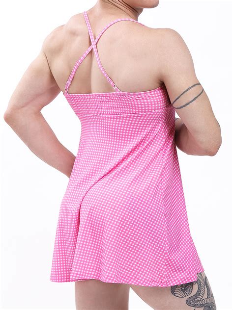 Mens Pink Print Nightie Sexy Lingerie For Men Xdress Uk