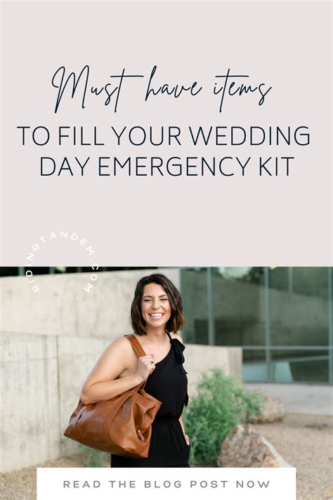 Wedding Day Survival Kit Artofit