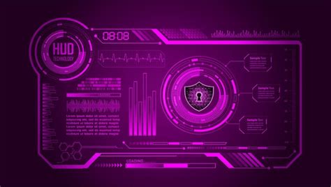 Premium Vector Hud Closed Padlock World