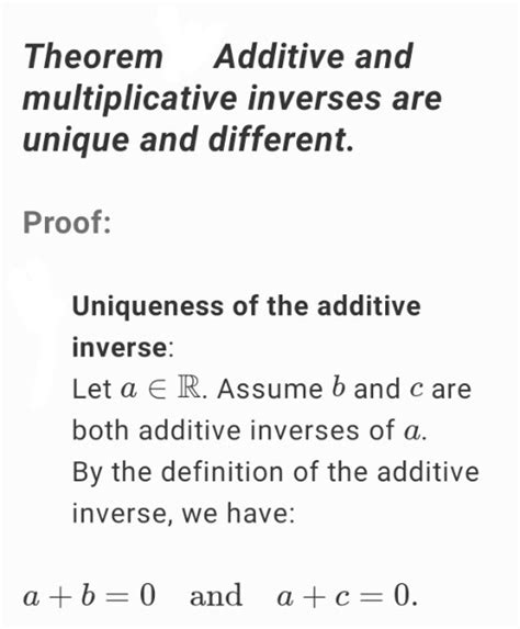 Theorem On Properties Of Real Numbers 5