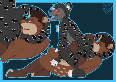 Rule 34 Anal Anthro Anthro On Anthro Bear Biped Blue Eyes Blush Blush