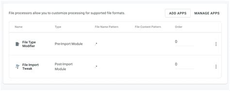 File Processor Settings Enterprise Docs