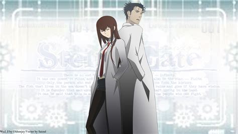 Redhead Tie Anime 1080p Steins Gate Closed Eyes Makise Kurisu