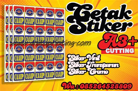 Jasa Cetak Stiker Jakarta Timur Murah Jam Anita Printing