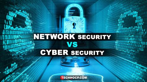 network security vs cyber security technocp
