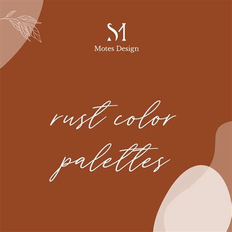 Rust Color Palettes Rust Color Schemes Rust Color Copper Colour Scheme