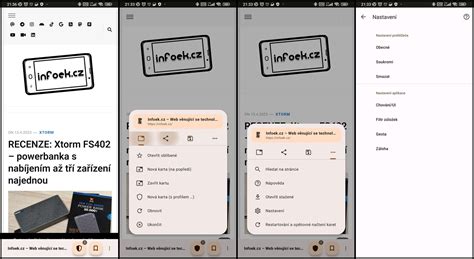 FOSS Browser je skvělý mobilní prohlížeč poskytující soukromí Infoek cz